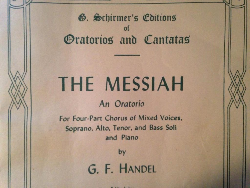 Singing the Scripture: Handel’s Messiah – West Virginia for the Gospel